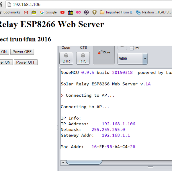 IOT - ESP8266 Dual Relay Module Controller Shield | Hackaday.io
