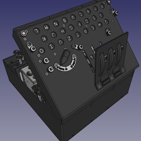 Simplified Enigma Replica | Hackaday.io