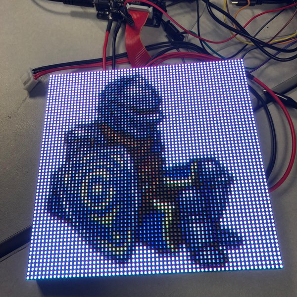 LED Matrix GIF Display Board | Hackaday.io