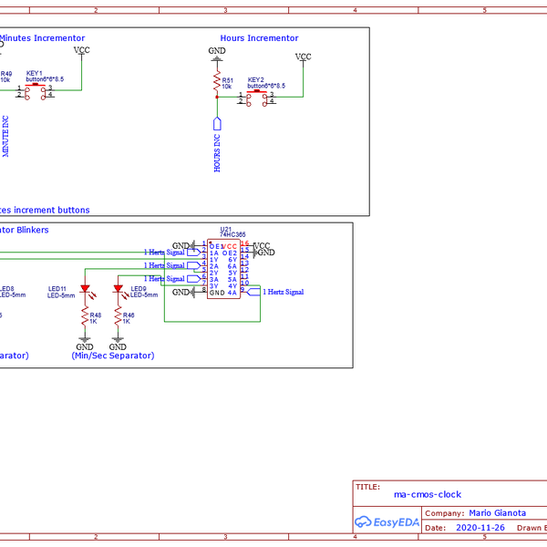 Hackaday Clock A Day Entry: CMOS Logic Clock | Hackaday.io