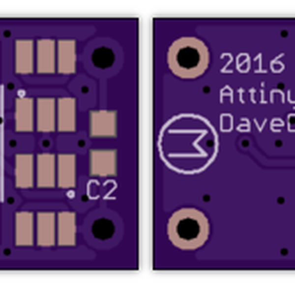 DC motor board with attiny13 | Hackaday.io
