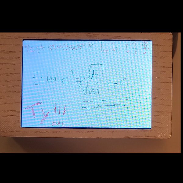 2D-Pager: write, draw, play in real time | Hackaday.io