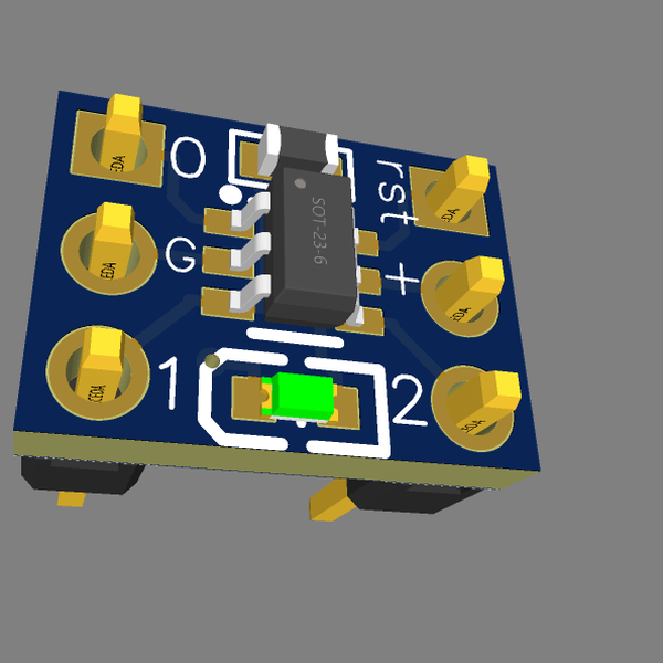 Blink Sketches for the ATTiny10-LED from CanHobby | Hackaday.io