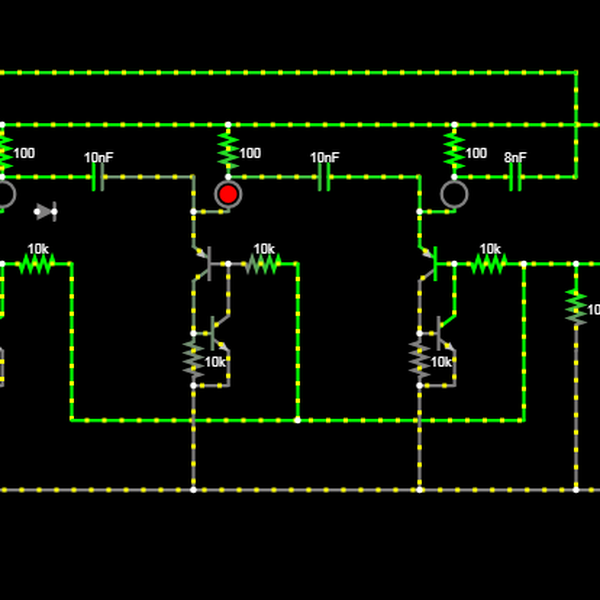 Transistor SCR Ring Counter Circuits | Hackaday.io