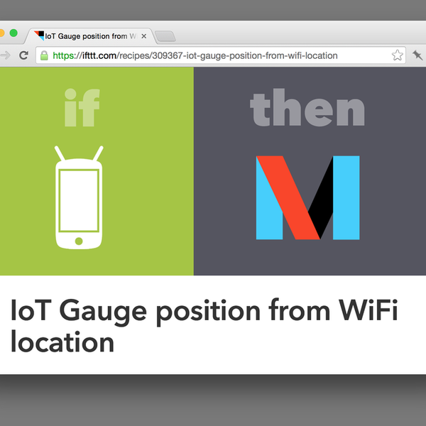 Iot Gauge With Arduino Yaler And Ifttt