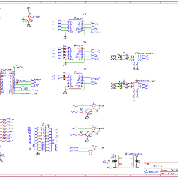 EEPROM Programmer & Logic Tester | Hackaday.io