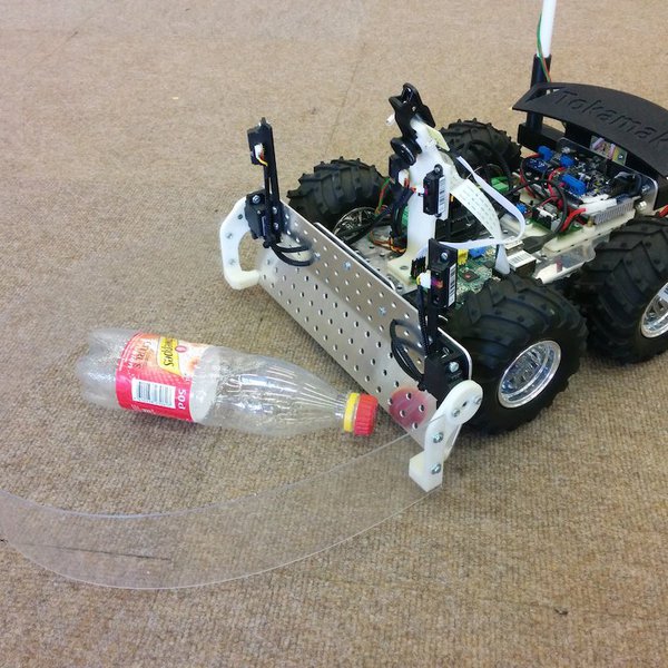 Autonomous bottle recycling robot | Hackaday.io