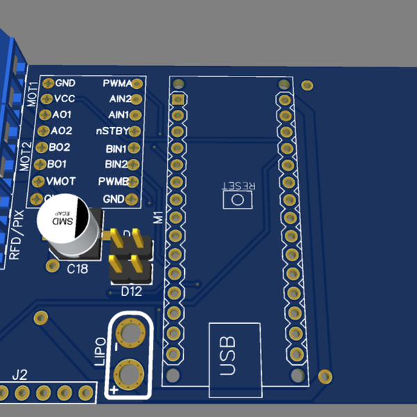 Autonomous Ground Vehicle PCB | Hackaday.io