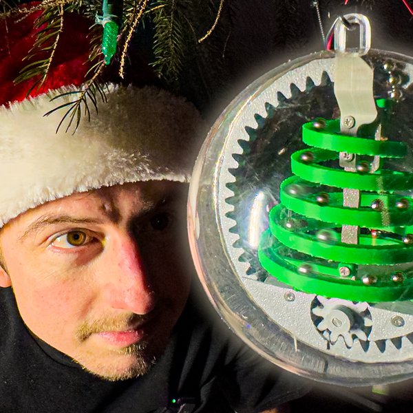 Tiny Marble Machine Christmas Ornament | Hackaday.io