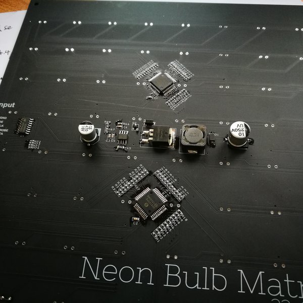 Nixie IN-3 Matrix | Hackaday.io