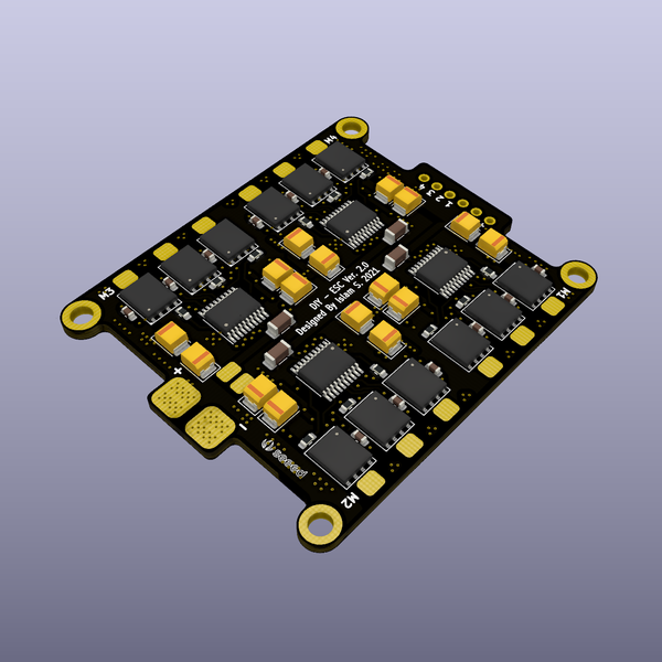 DIY 4 in 1 BLDC ESC 30A 3~4S | Hackaday.io