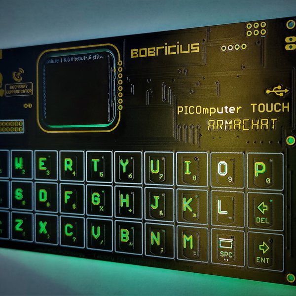 PICOmputer&Armachat TOUCH | Hackaday.io