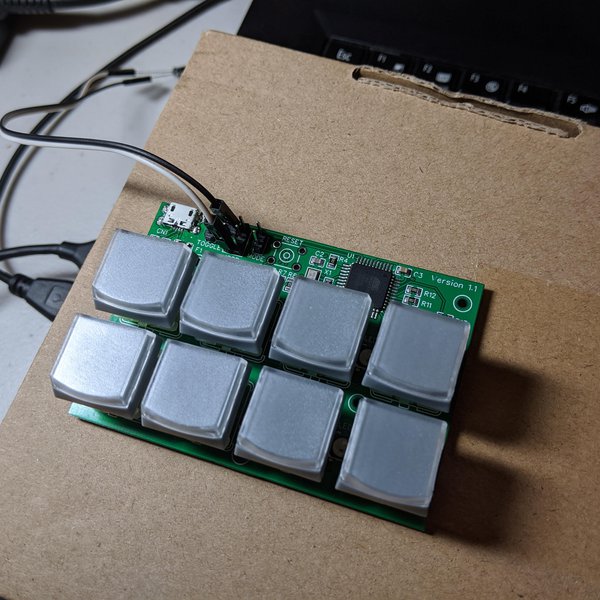 8 Key Macro Keyboard | Hackaday.io