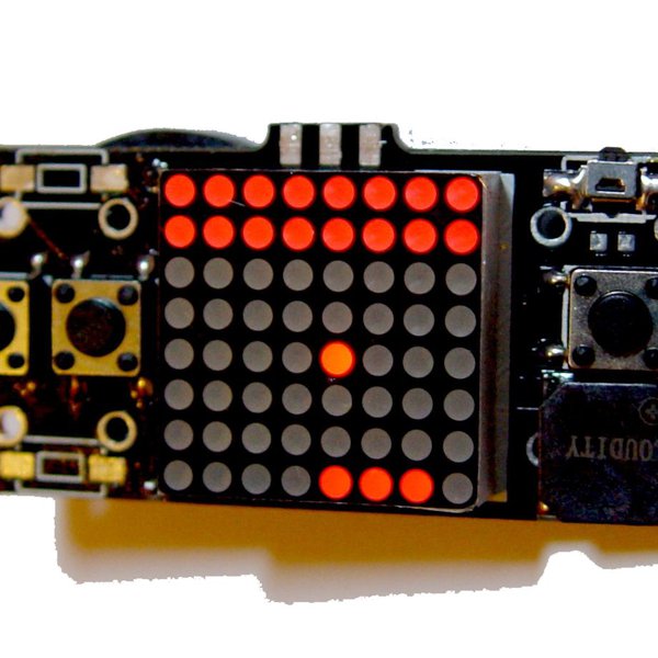 DIY LED 8x8 matrix Game console - 64bit | Hackaday.io