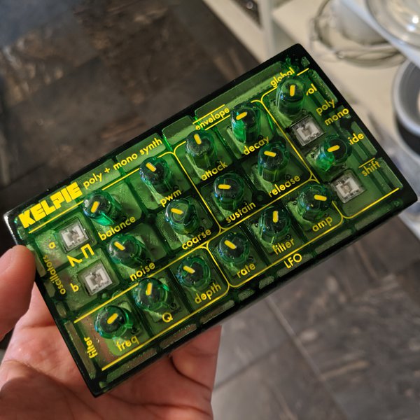 KELPIE: Subtractive Synth for Keyboard Controllers | Hackaday.io