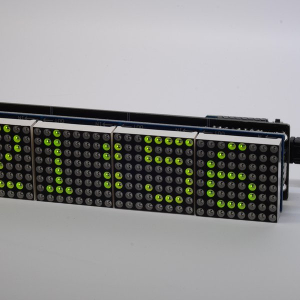 DIY ESP8266 Led Matrix Clock Kit | Hackaday.io