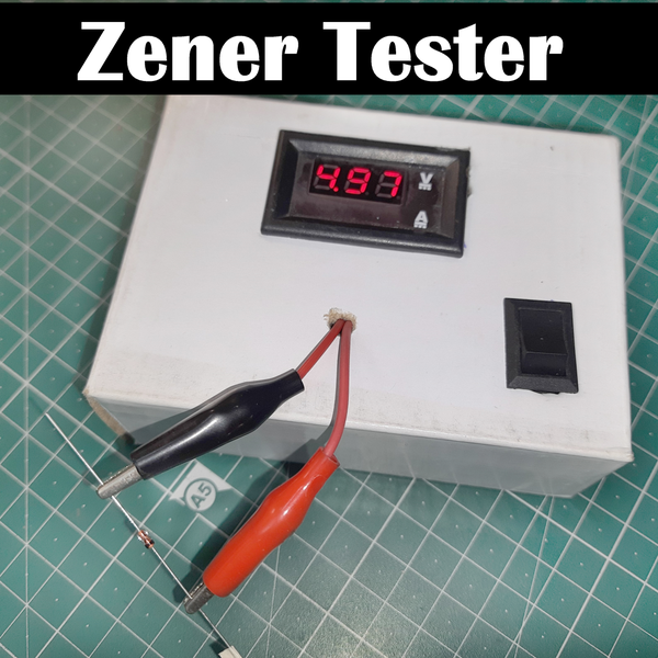 Zener Diode Tester Simple circuit | Hackaday.io