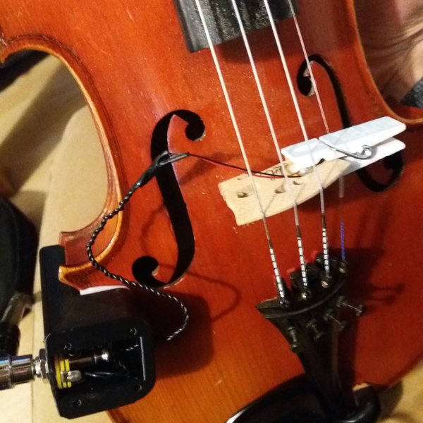 DIY Violin Piezo Pickup | Hackaday.io