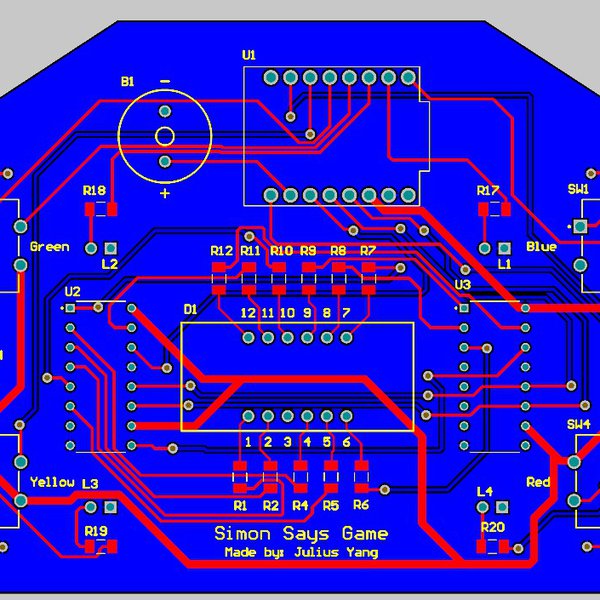 Simon Says PCB | Hackaday.io