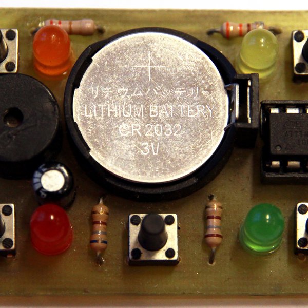 Simon game with ATtiny13 | Hackaday.io