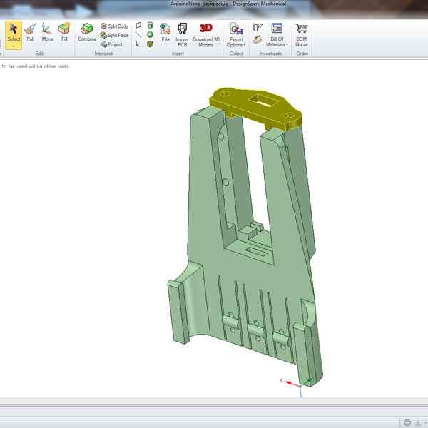 Baofeng Arduino Backpack | Hackaday.io