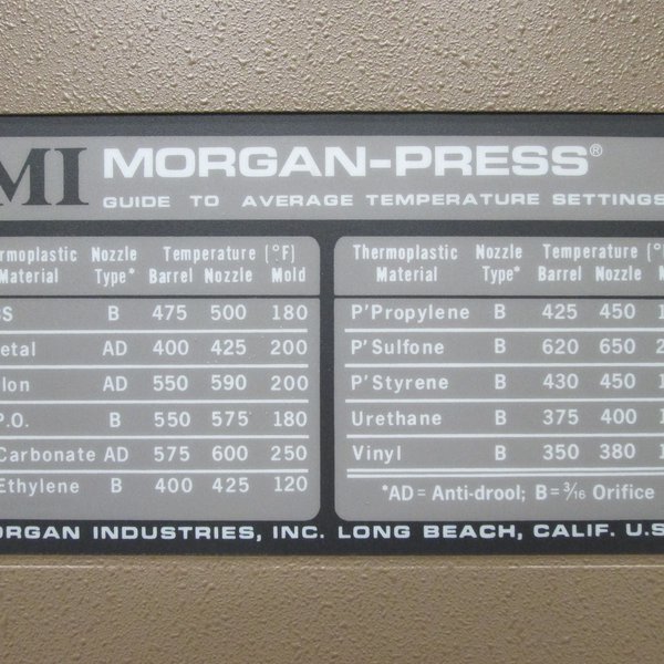 Morgan Press Injection Molder G-125T | Hackaday.io