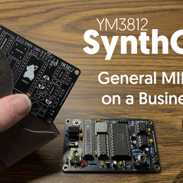 YM3812 Synth Card | Hackaday.io