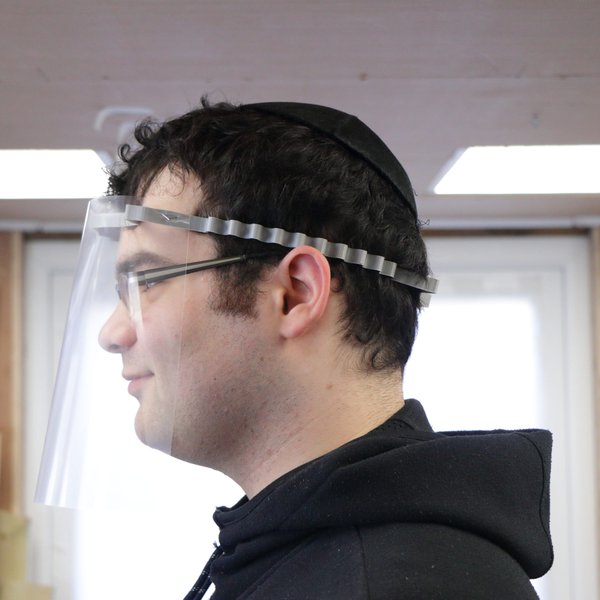 3D printable stretchy face shield | Hackaday.io