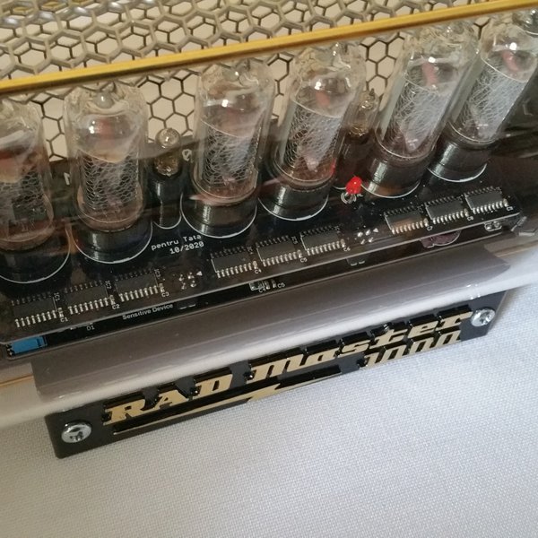 the RAD Master 1000 - a very special Nixie clock | Hackaday.io