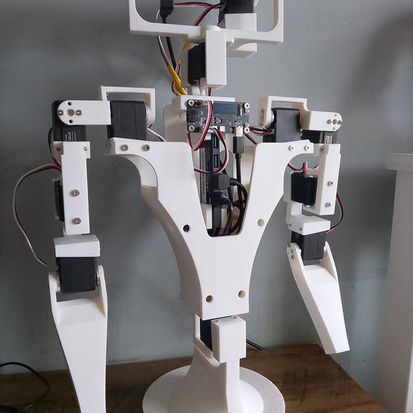 Nova Humanoid robot, working arms and head | Hackaday.io