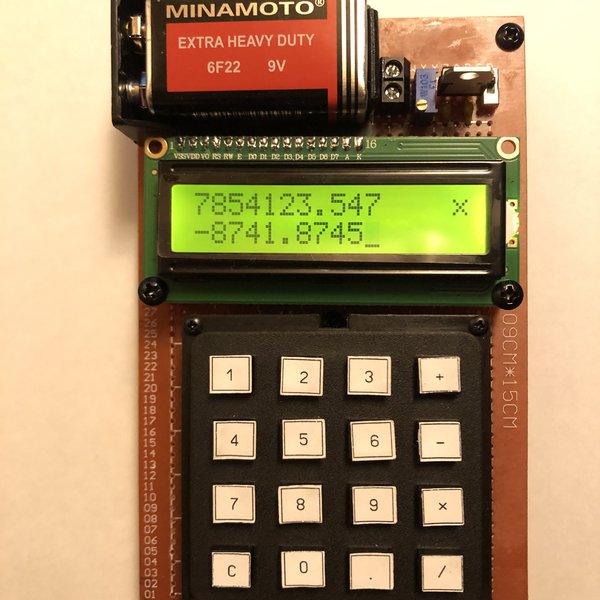 Hardware Calculator From Scratch | Hackaday.io