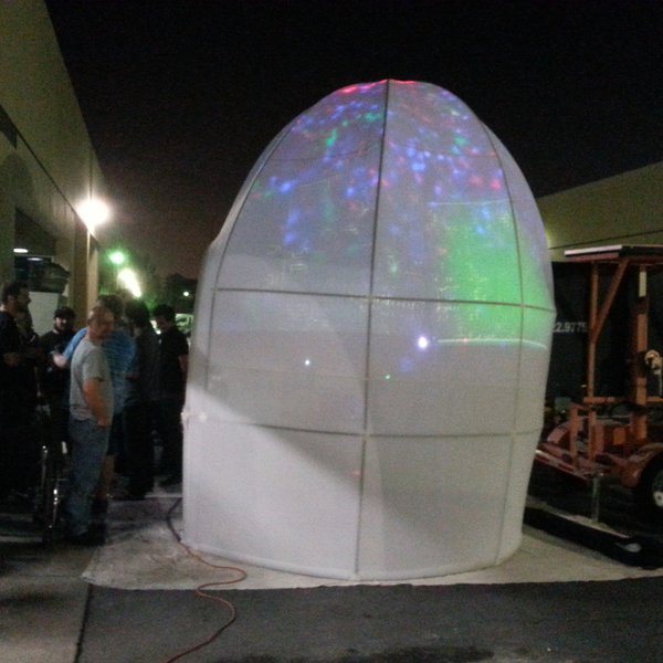 SoftEgg PVC + Spandex Trade Show Booth | Hackaday.io