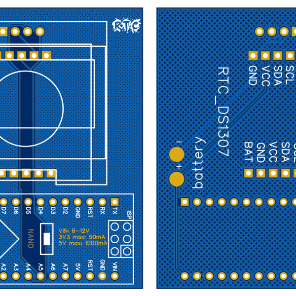 Rtc Based Clock Using Arduino And Oled