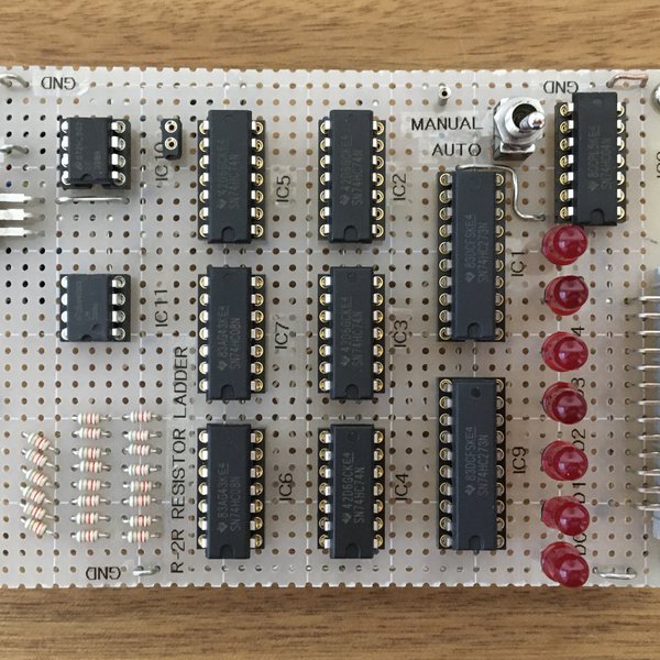 Homemade Successive Approximation Register ADC | Hackaday.io