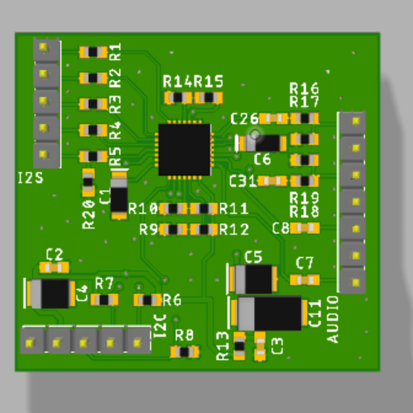 AK4558EN breakout | Hackaday.io