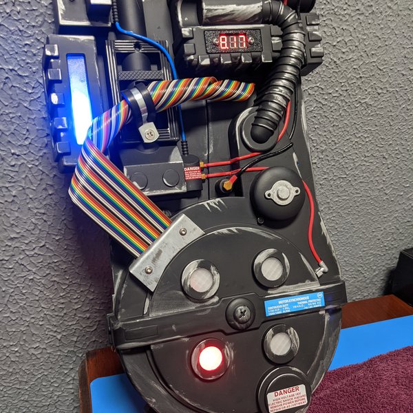 Hasbro Kids Proton Pack Conversion | Hackaday.io