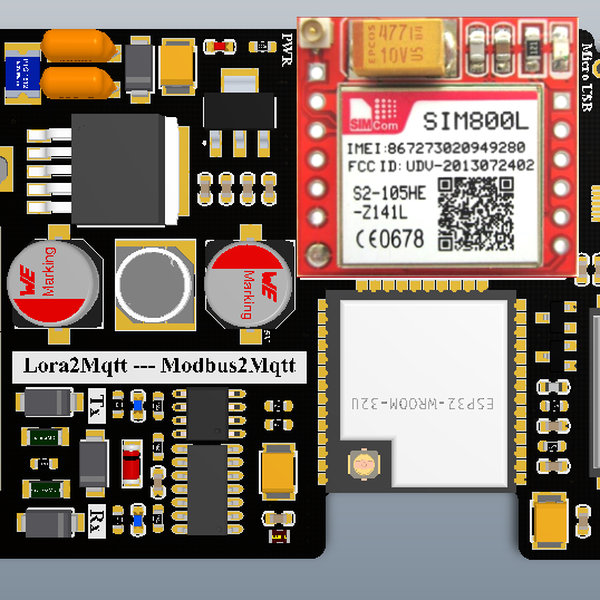 ESP32 LORA MODBUS | Hackaday.io