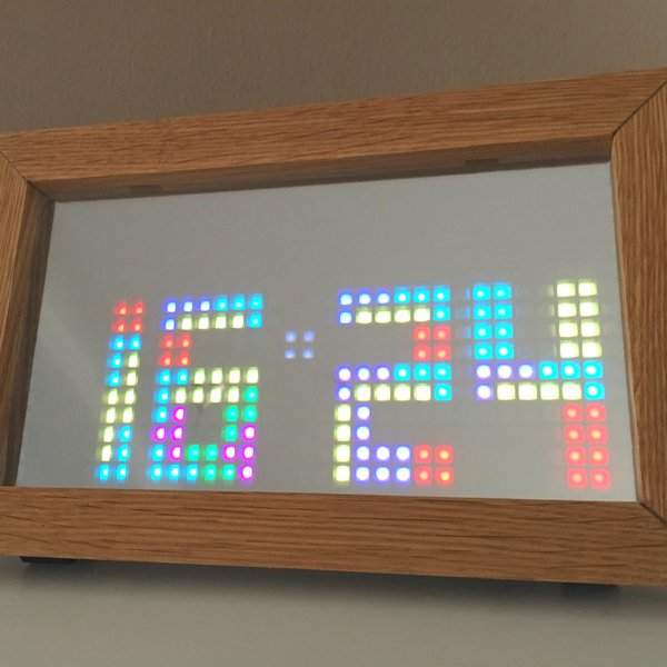TETRIS TIME CLOCK ON A P10 RGB MATRIX WITH ESP8266 | Hackaday.io