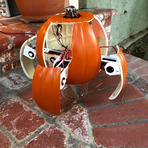 Quadruped Pumpkin Hackaday Io