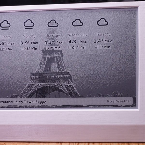 Build Your Own Ultra-Low-Power E-Ink Dashboard | Hackaday.io