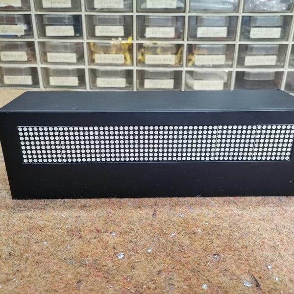 Arduino Matrix Scrolling Weather Station And Clock