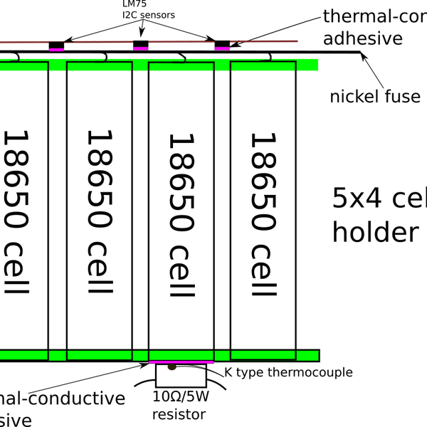 In-situ 18650 heater cell detection | Hackaday.io