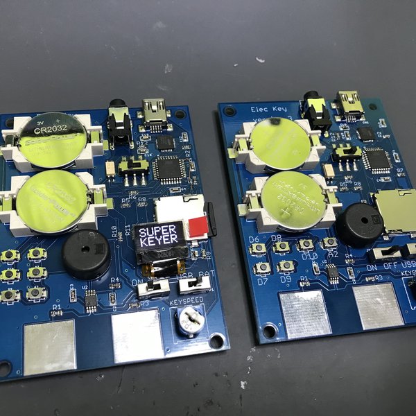 Electric keyer with text messenger | Hackaday.io