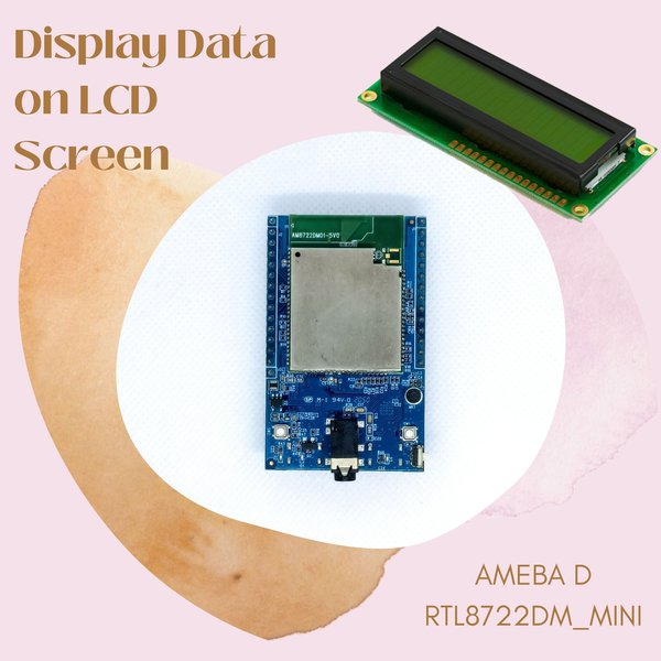 Display Data on LCD Screen | Hackaday.io