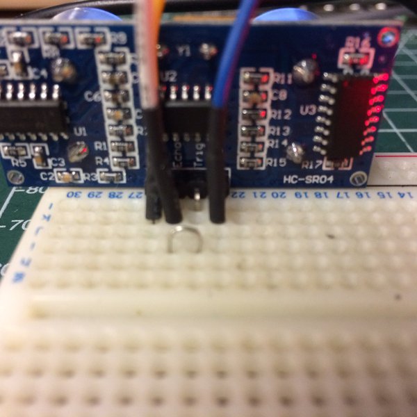 Super Simple Sonar - Arduino pro mini and HC-SR04 | Hackaday.io