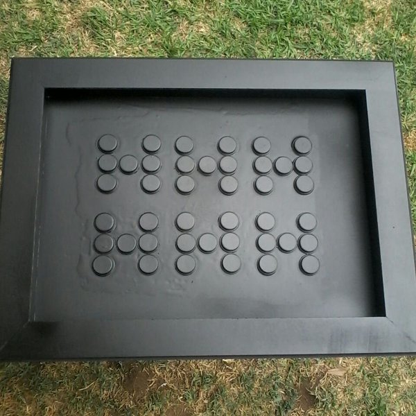 Domino LED Clock | Hackaday.io