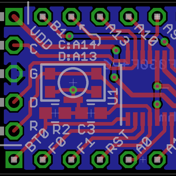 STM32F030F4P6 breakout board | Hackaday.io