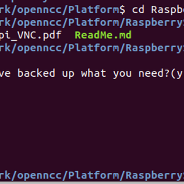 3 steps to develop OpenNCC with RaspberryPi | Hackaday.io