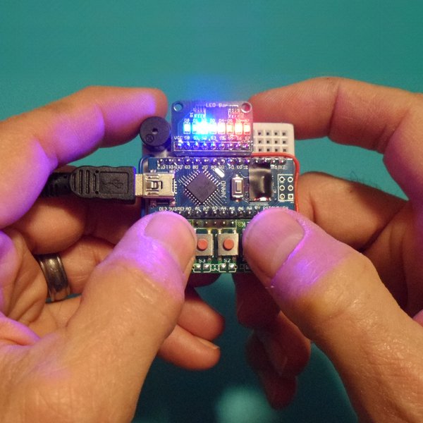 In-line Mini LED Game Machine | Hackaday.io