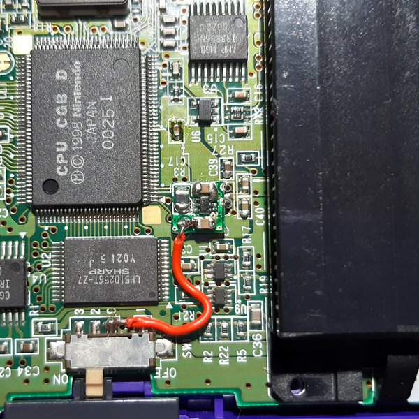 Game Boy Color Linear Regulator Replacement | Hackaday.io